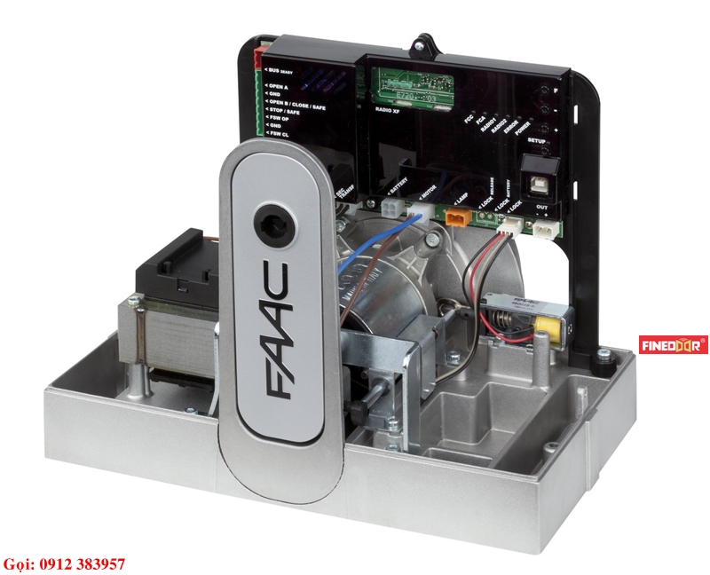 Cổng trượt tự động Faac C720 400kg | Của cuốn Finedoor